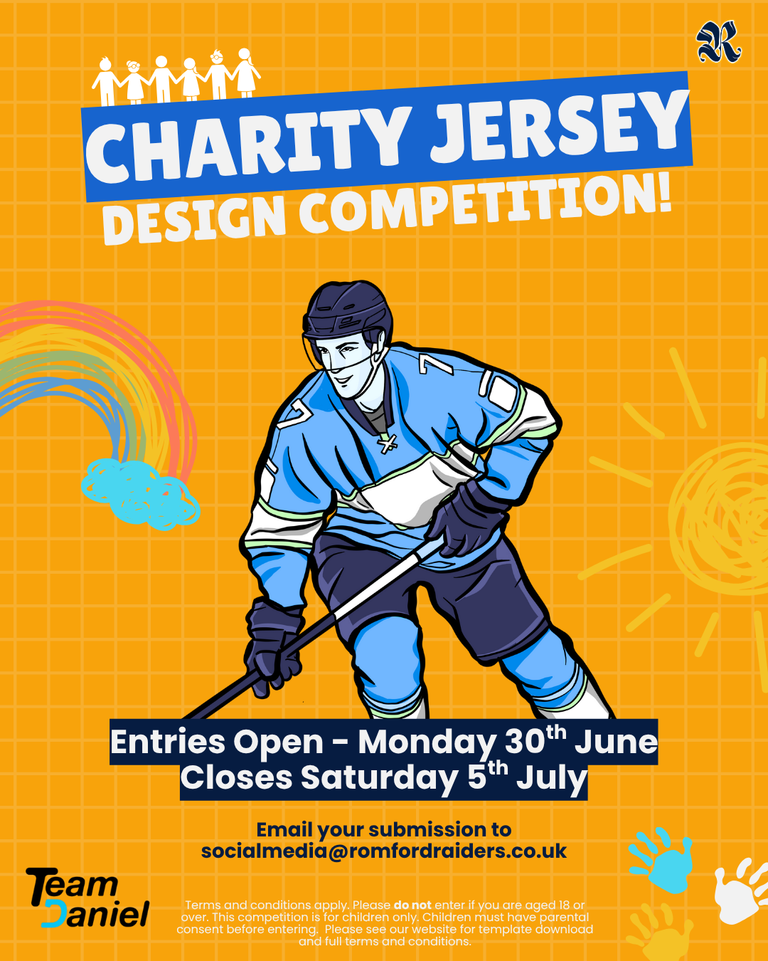 Charity Jersey Design Competition – Romford Raiders